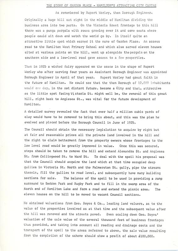 The story of Garden Place - Hamilton's attractive city centre ...