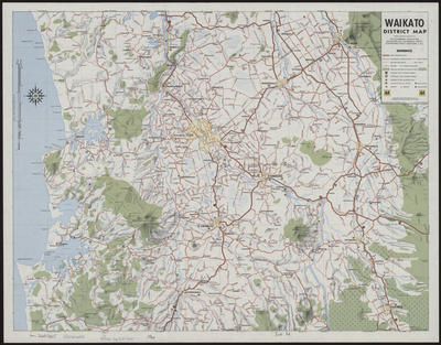Waikato District Map - Hamilton Libraries Heritage Collection Online