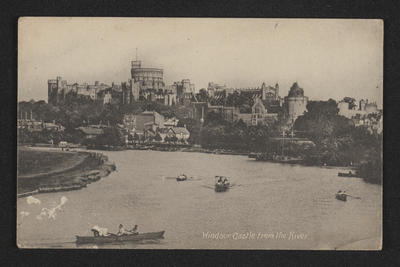 Postcard of Windsor Castle - Hamilton Libraries Heritage Collection Online