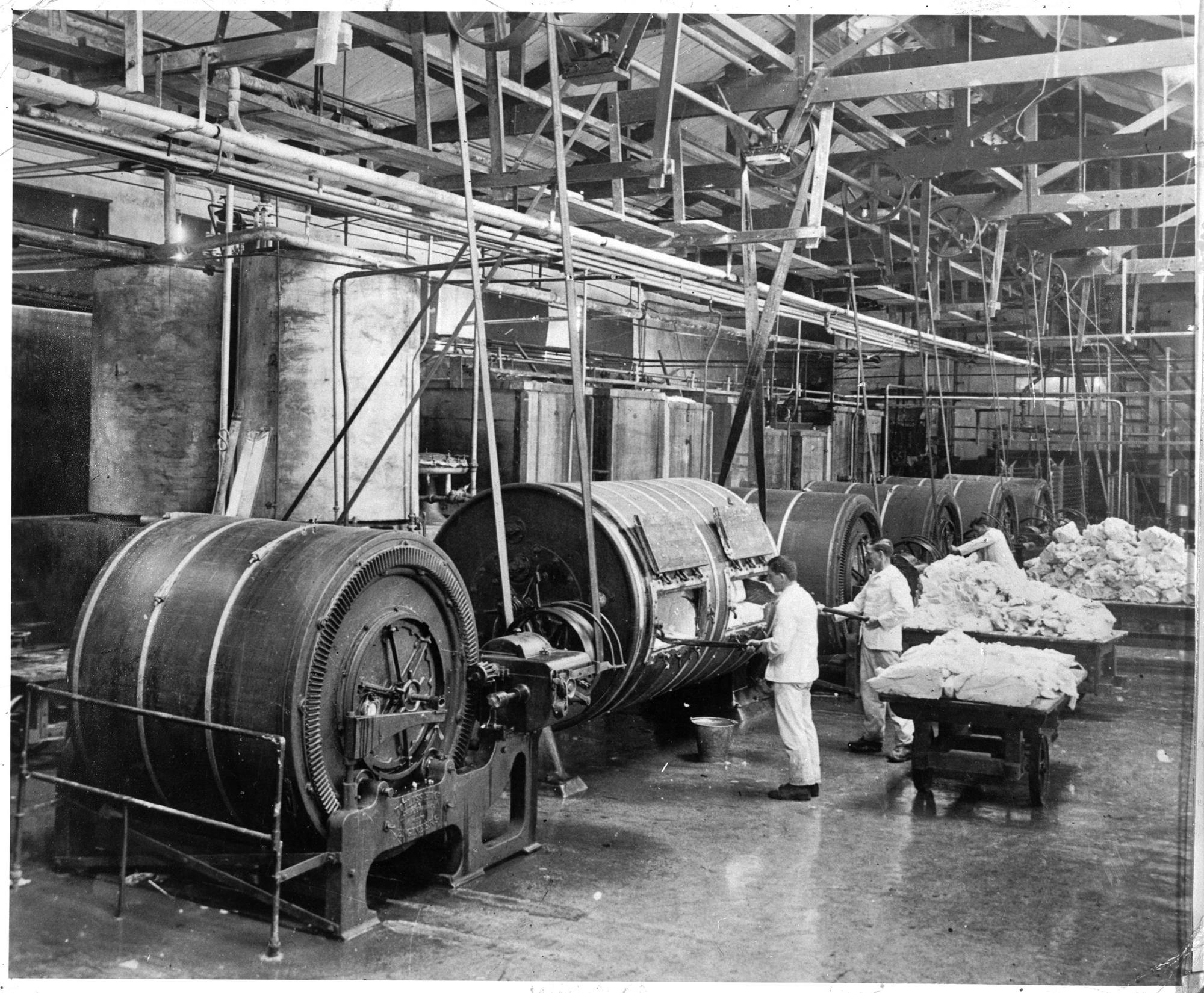 Waharoa butter factory, butter churns - Hamilton Libraries Heritage ...