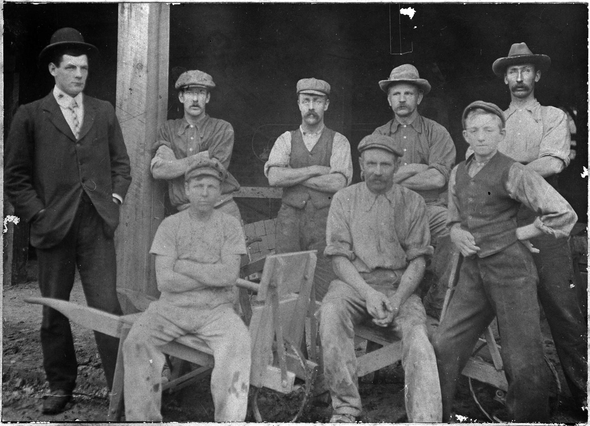 Huntly Brick - staff photo - Hamilton Libraries Heritage Collection Online