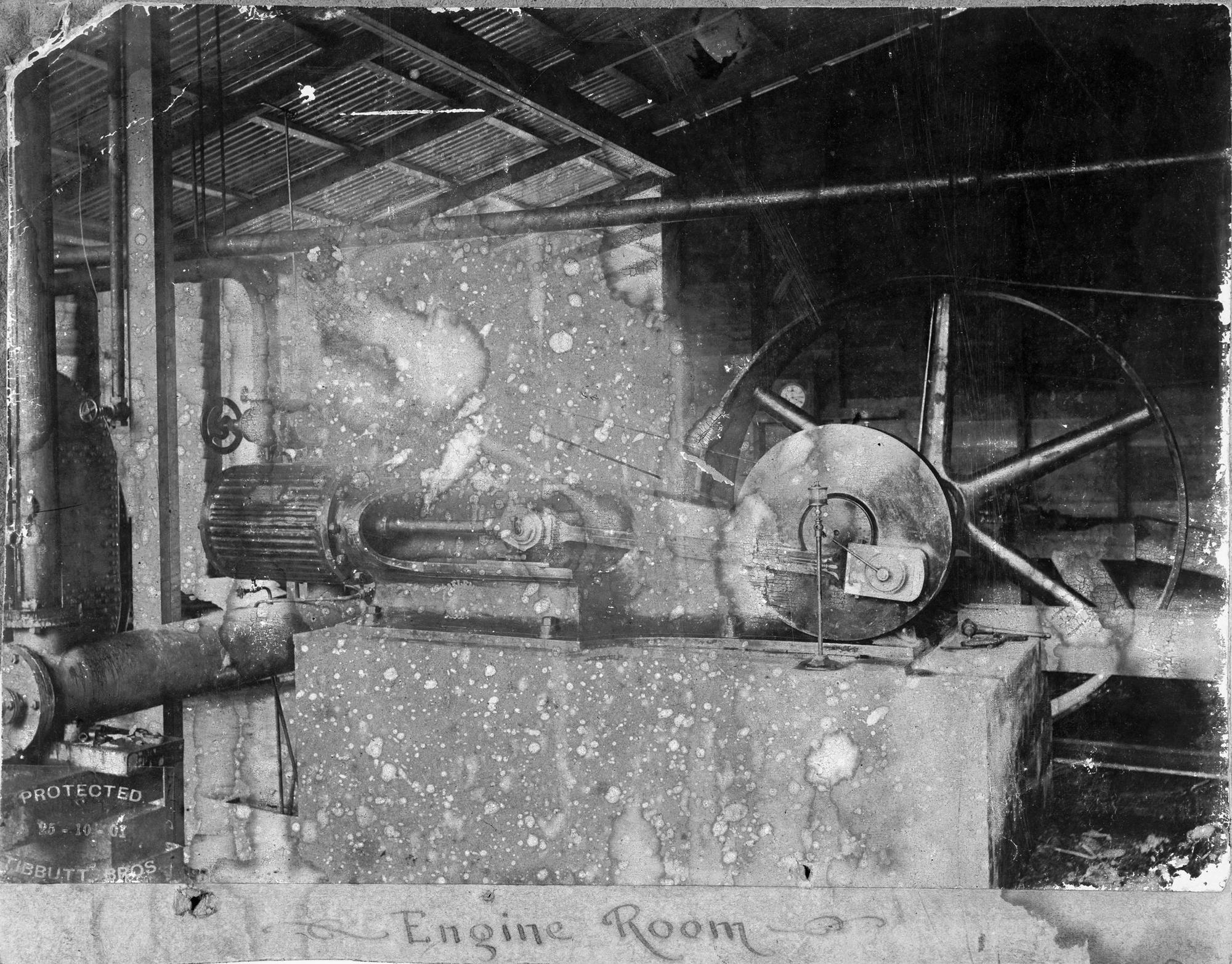 Taupiri Timber Mill Engine Room - Hamilton Libraries Heritage ...