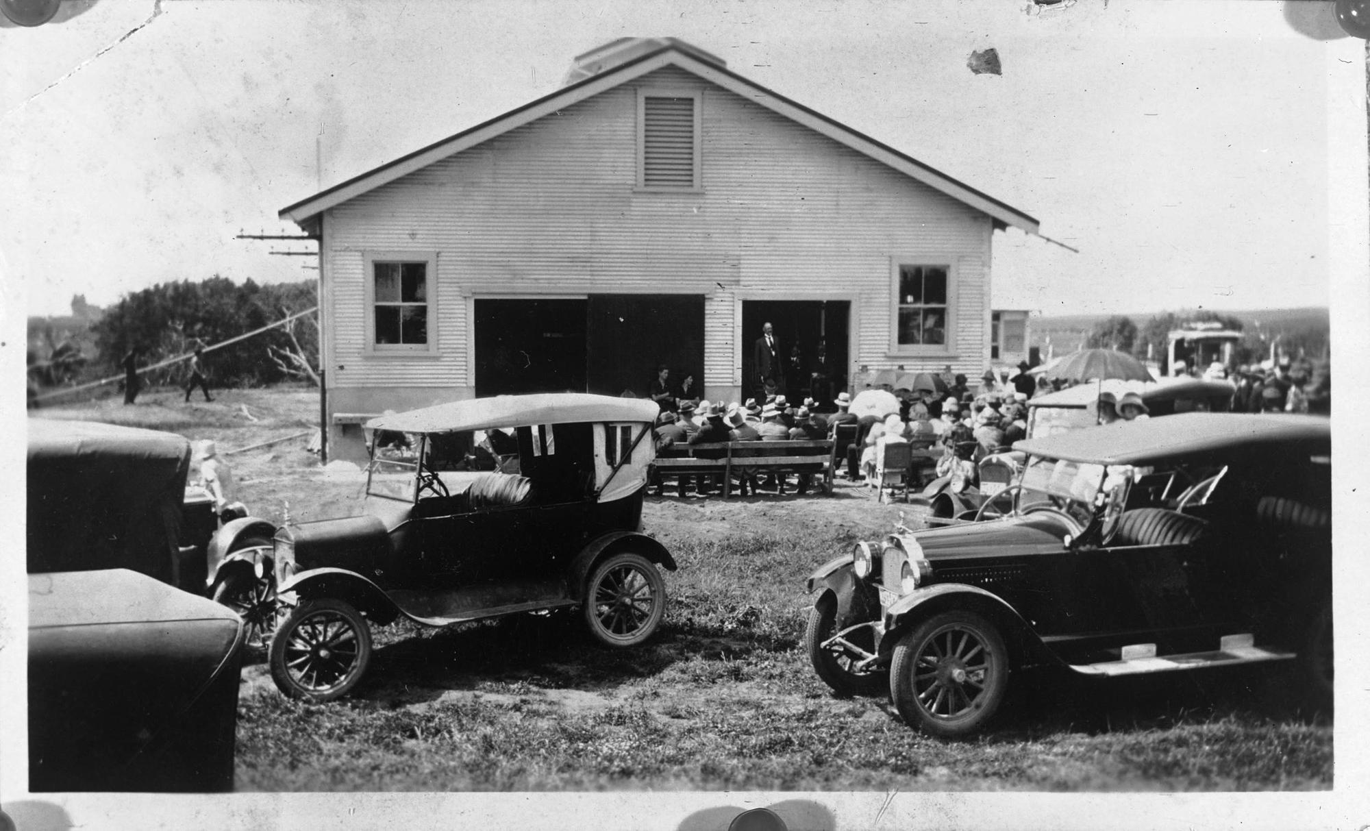 Te Awamutu Butter factory opening. - Hamilton Libraries Heritage ...