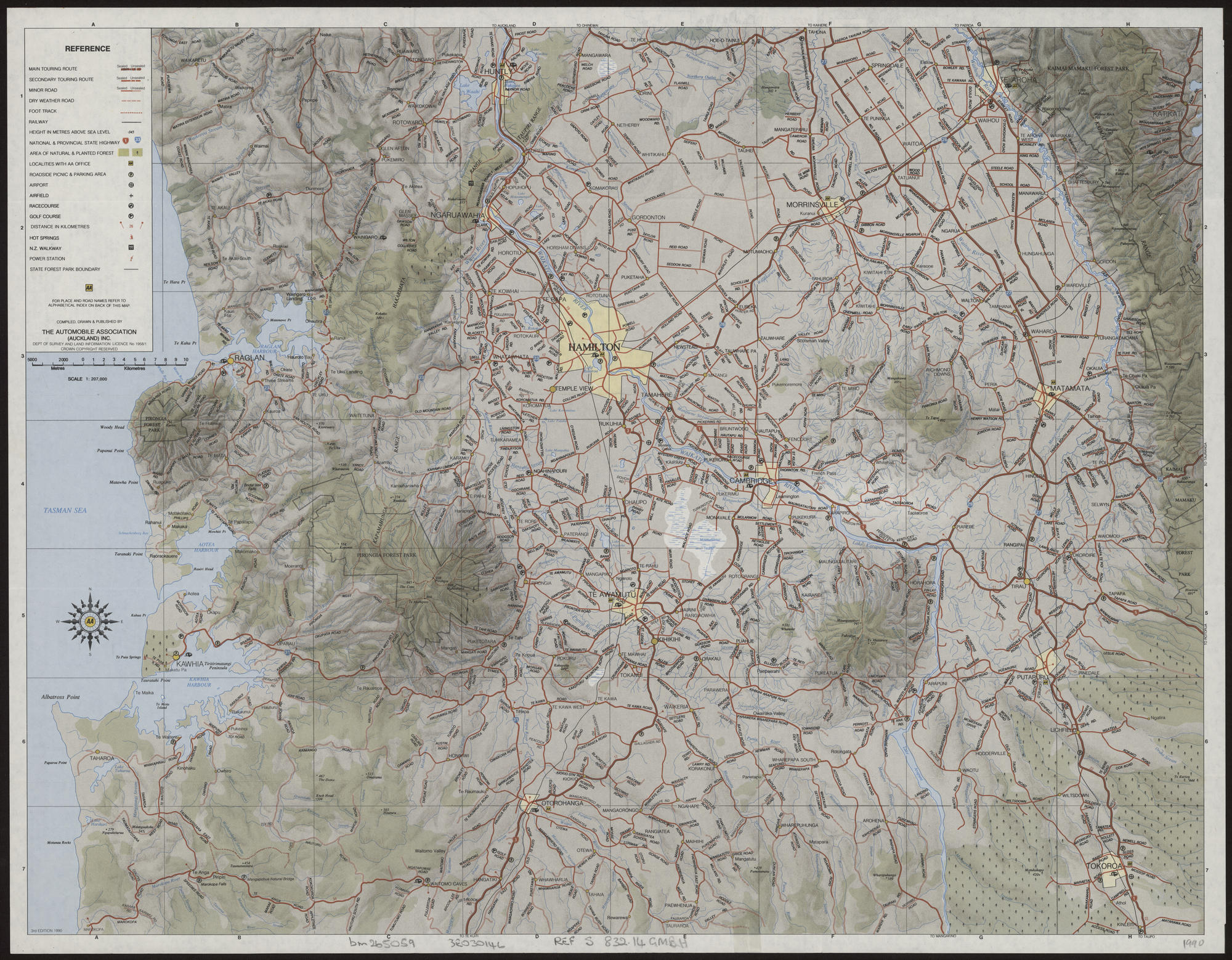 Waikato District Map - Hamilton Libraries Heritage Collection Online
