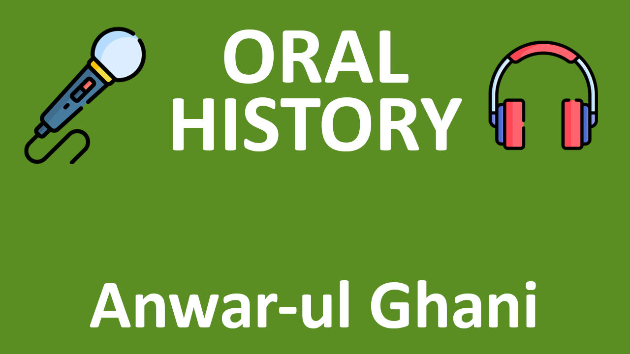 A strange land: an interview with Dr Anwar-ul Ghani - Hamilton ...
