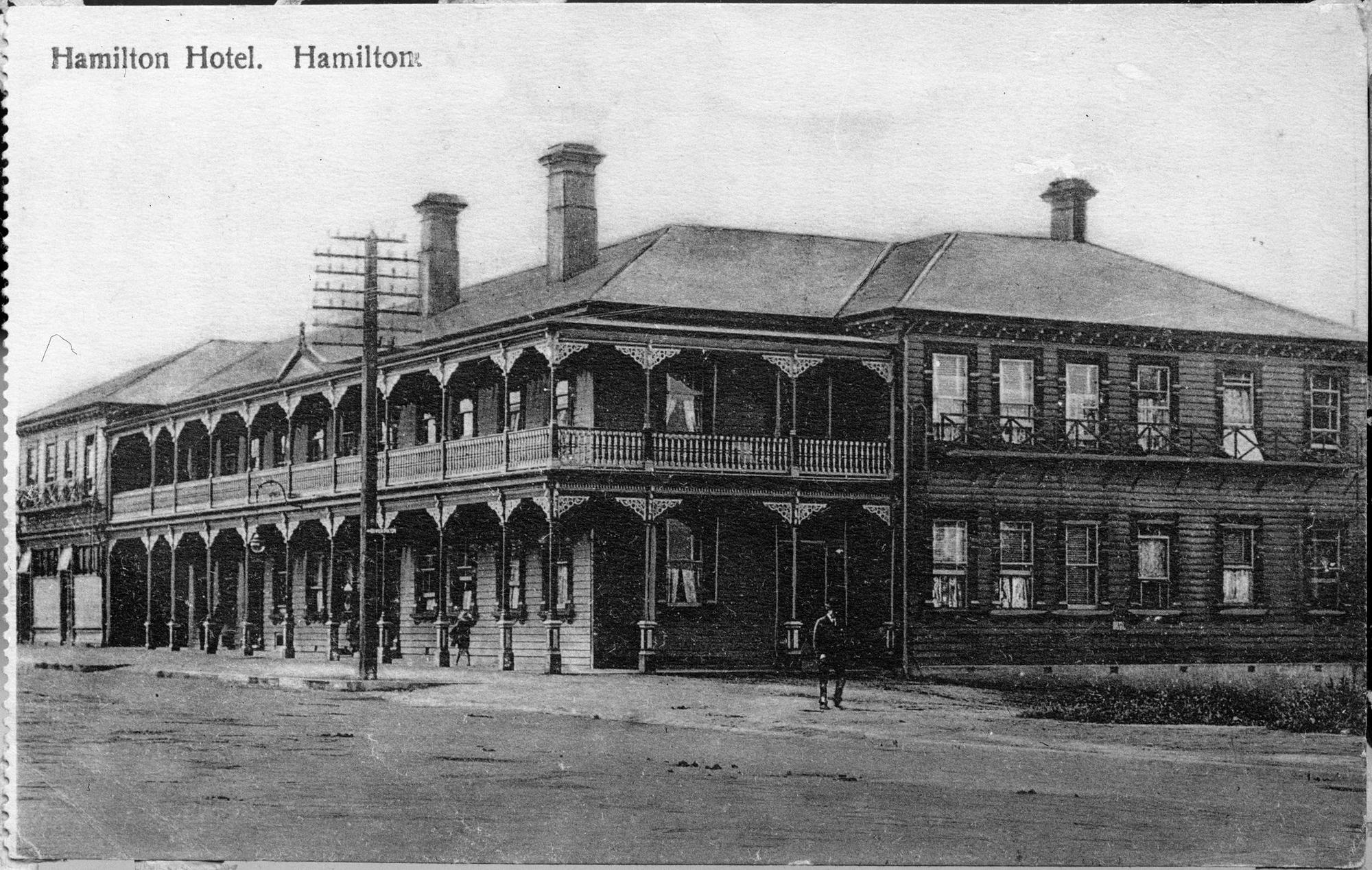 " Hamilton Hotel. Hamilton. " - Hamilton Libraries Heritage Collection ...