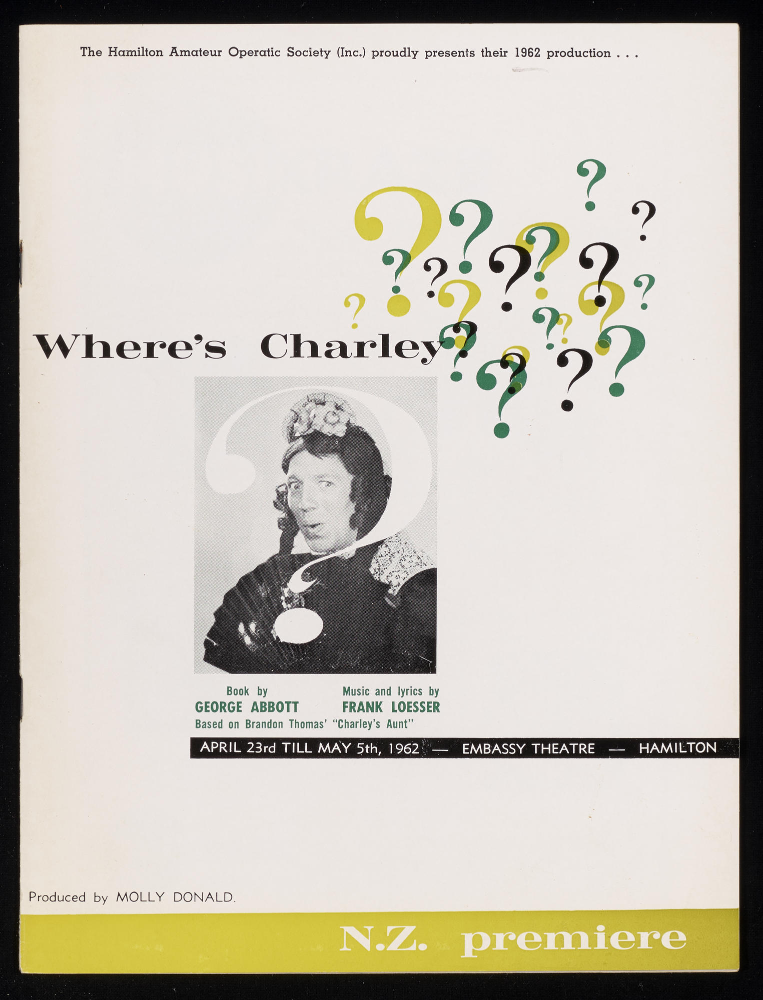Where's Charley? - Hamilton Libraries Heritage Collection Online