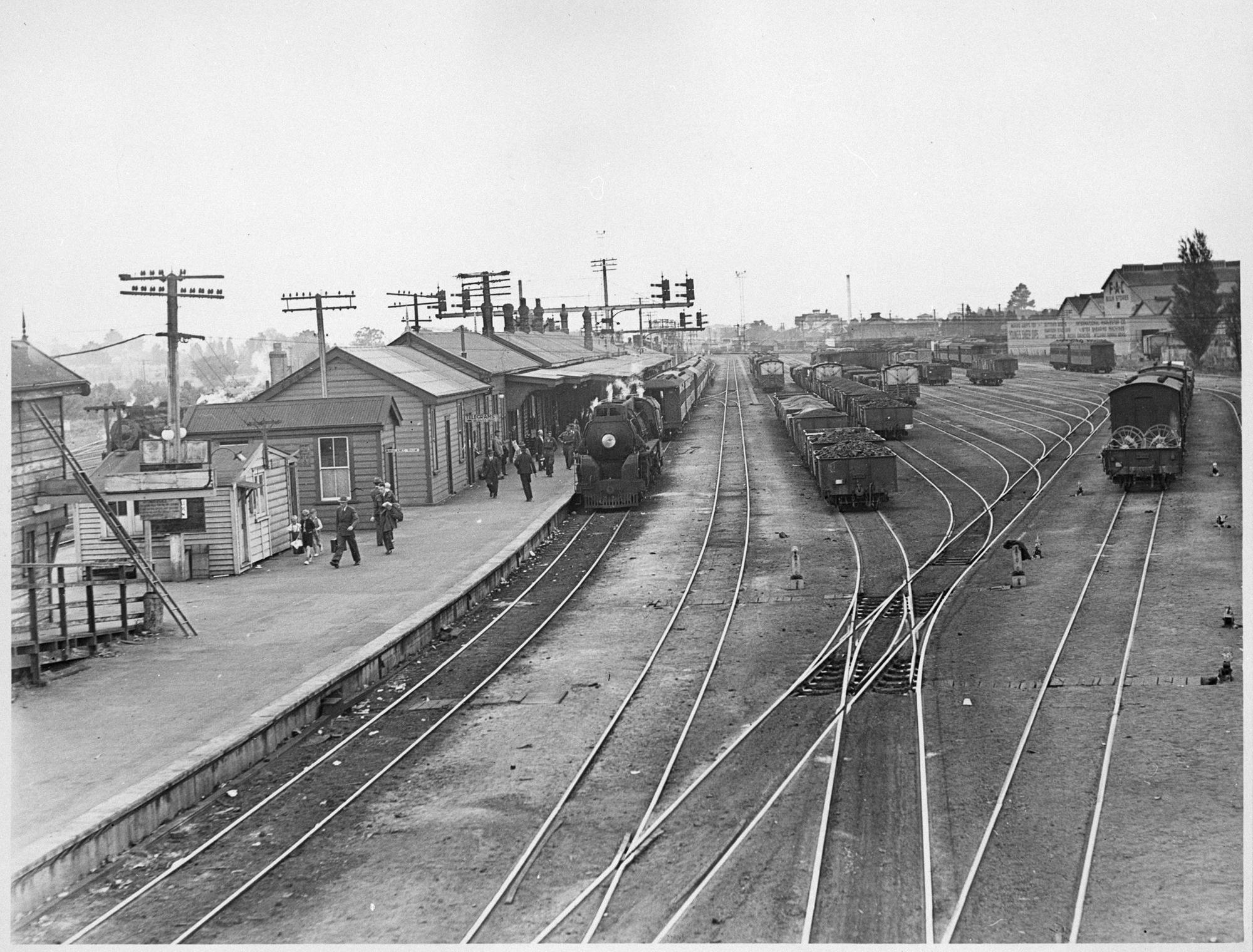 Frankton Junction railway station - Hamilton Libraries Heritage ...