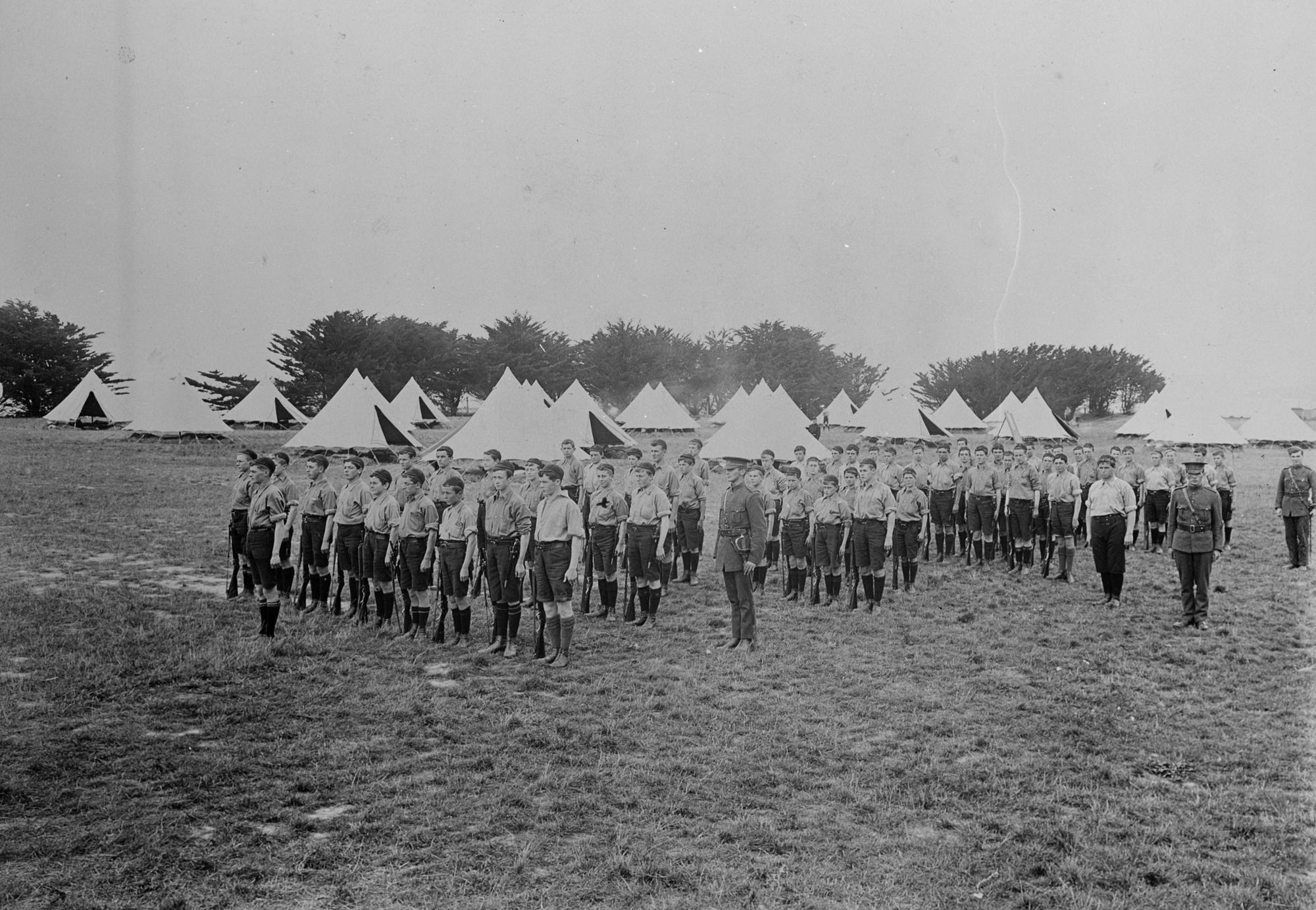 Waitaki Boys High School, Oamaru - Cadets - Hamilton Libraries Heritage ...